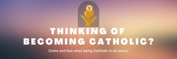 Inquire about Becoming a Catholic